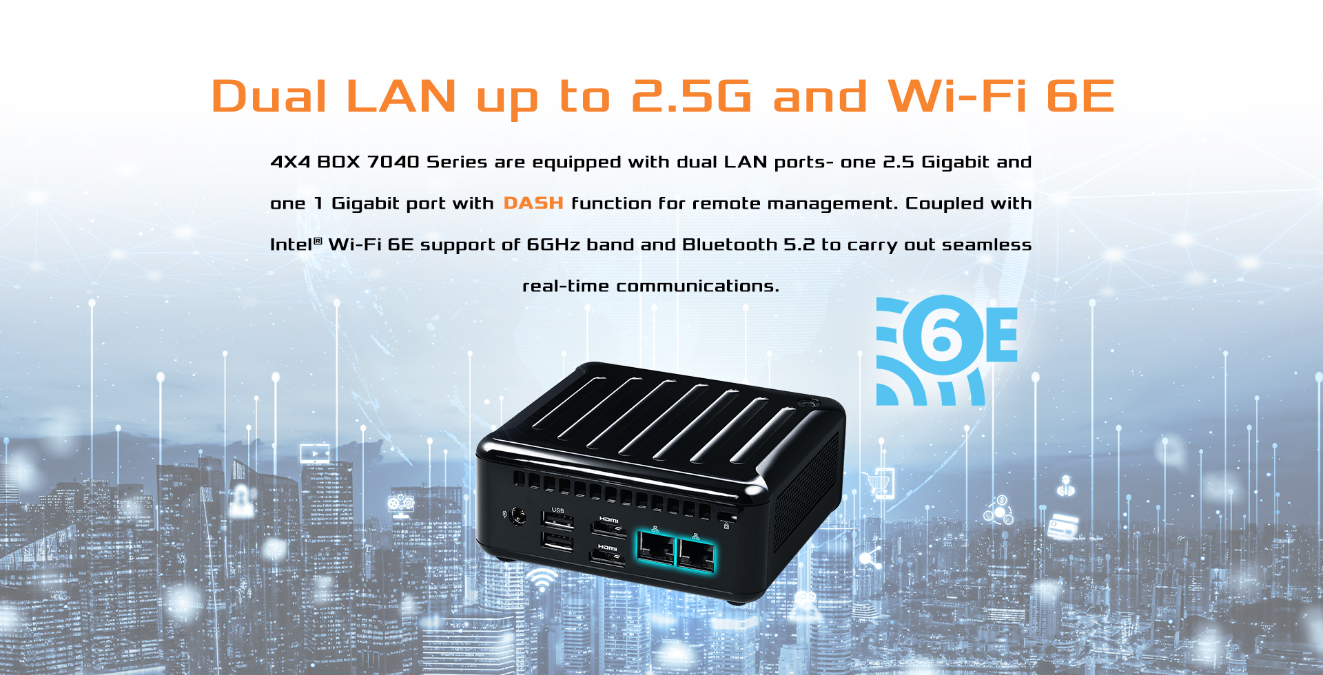 ASRock Industrial - 4X4 BOX-7840U